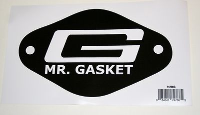 1 Large 9" Nascar NHRA Mr. Gasket Racing Sticker Set New NOS | eBay