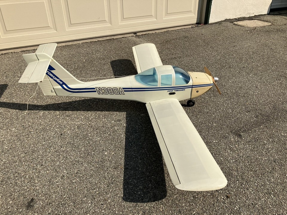 OK Models - Pilot Piper Tomahawk RC Rare Plane With .48 4 Stroke Engine ...