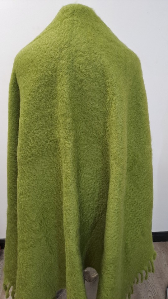 Serena & Lily Albion Throw Chartreuse Mohair Blend 50x70 T2410 D157 | eBay