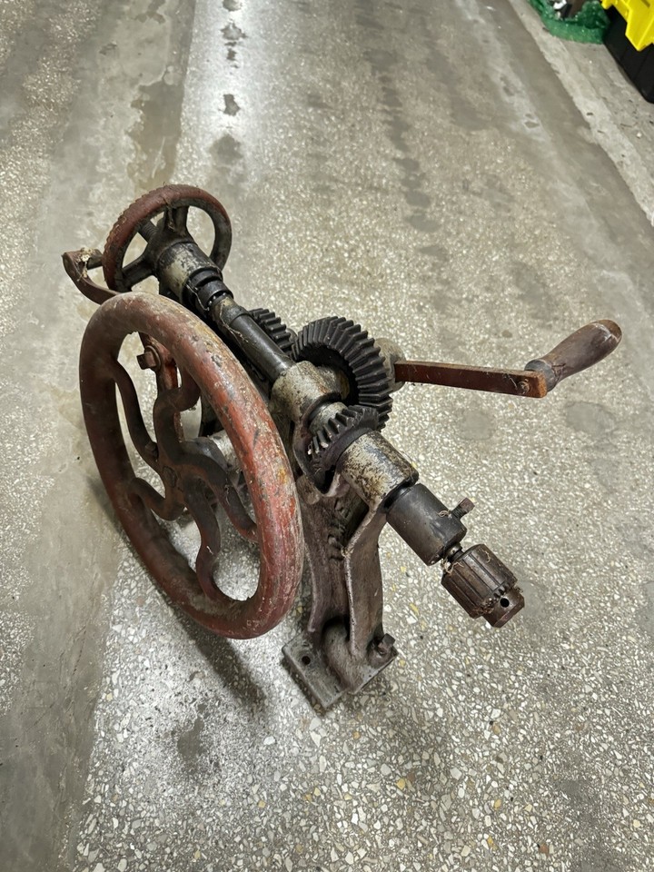 ACME Blacksmith Post Drill – Early Metalworking Tool | eBay
