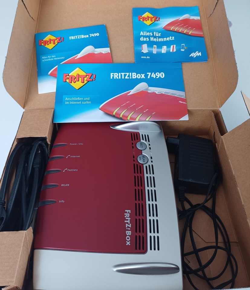 AVM Fritz ! box 7490 gebraucht ( zustand wie Neu ) | eBay.de