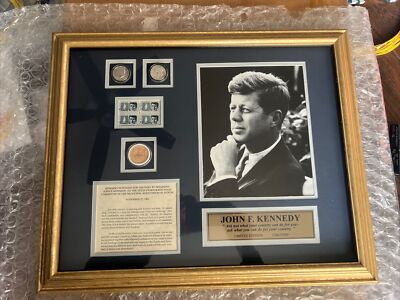 Limited Edition President John F. Kennedy Silver Coins - Stamps And ...