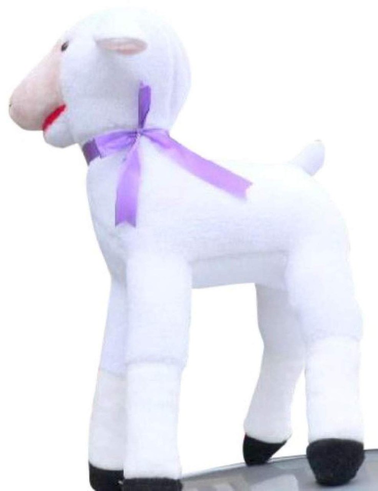 American Made Giant Stuffed Sheep 34 Inches Soft Plush Lamb Made in USA ...