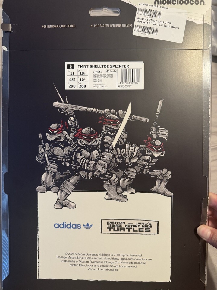 Size 11 - adidas Teenage Mutant Ninja Turtles x Superstar Shelltoe ...