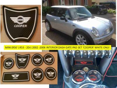 MINI (R50 R53 - 2Dr) 2002 -2006 INTERIOR DASH GATE PAD SET 'COOPER ...