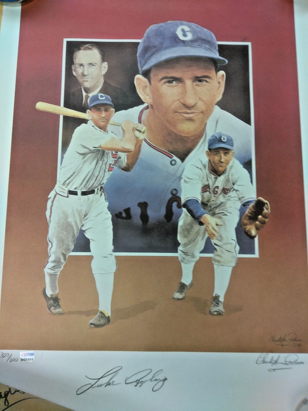 Baseball Luke Appling Signed Lithograph 327/800 Autographed PSA COA | eBay