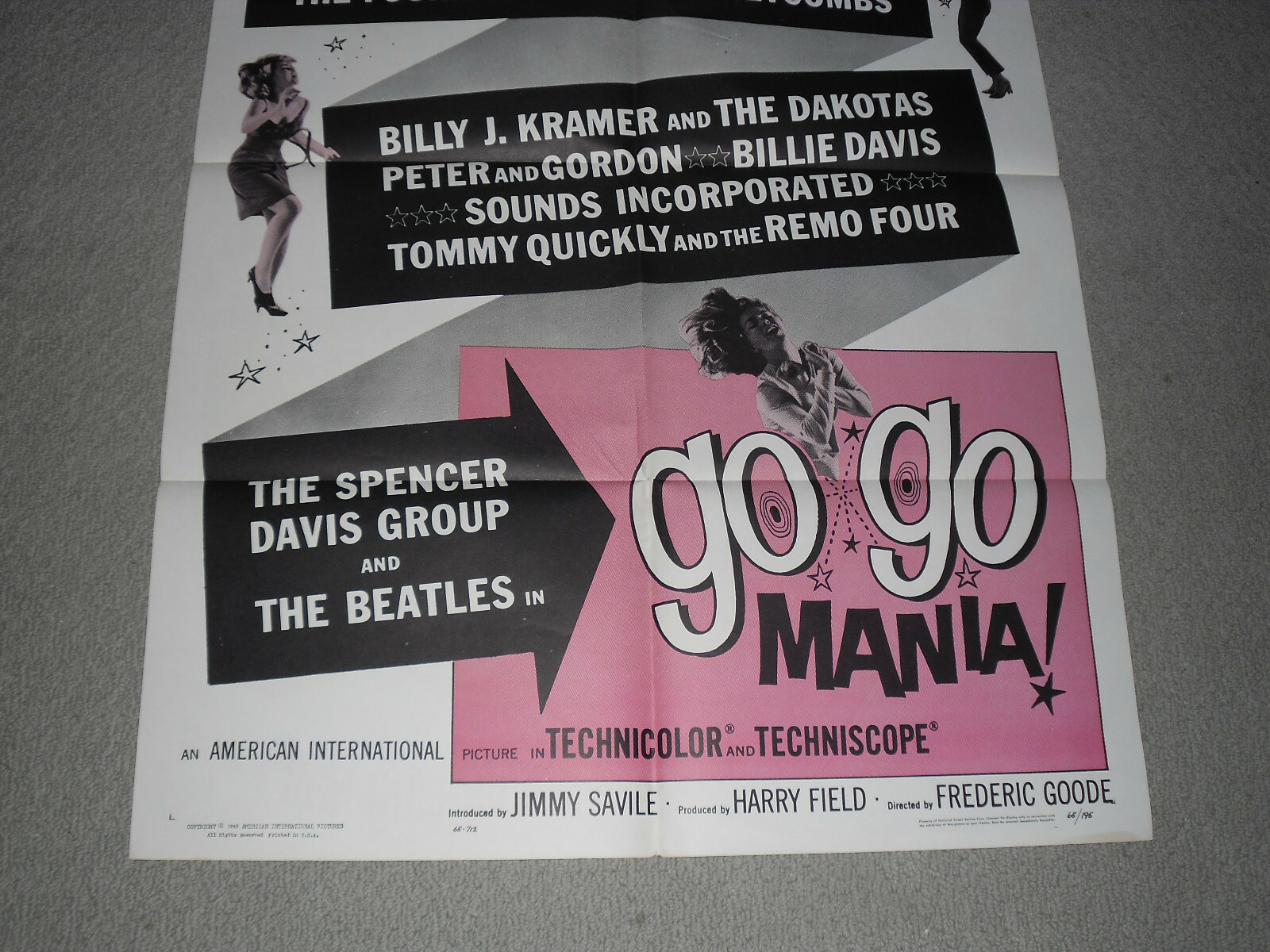 Go Go Mania Original 1sh Movie Poster | eBay