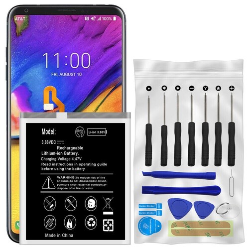 Long Lifespan 4720mAh Internal Rechargeable Battery Tools for LG V30 ...