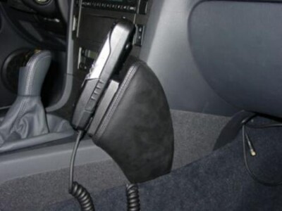 KUDA phone console for Skoda Superb from 03/02 - 06/08 genuine leather ...