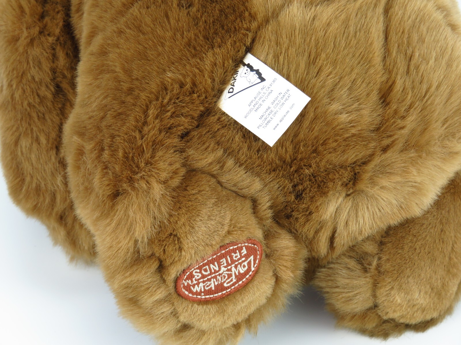 DAKIN Plush Bear Jasper Brown Grizzly Lou Rankin Friends Stuffed Animal ...