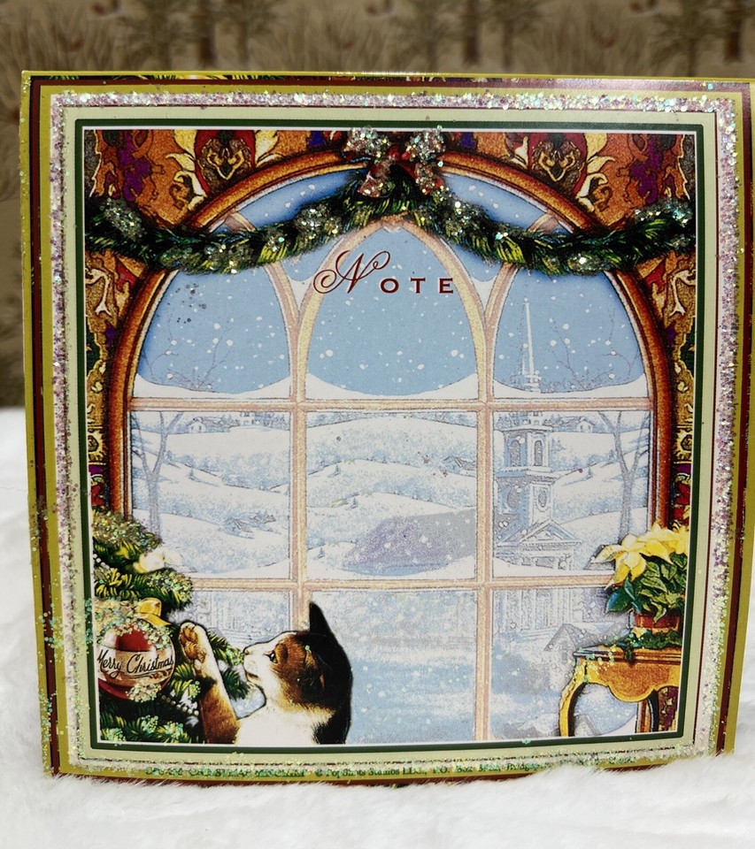 Vtg PopShots Christmas Mischief Cats Pop-Up Greeting Card No Envelope ...