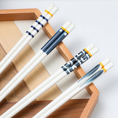 Ceramic Japanese Style Chopsticks Bone Porcelain Long Chopsticks Sushi ...