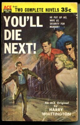PULP: Ace Double Novel Paperbacks D-63 1954-Whittington-Davis-hard ...