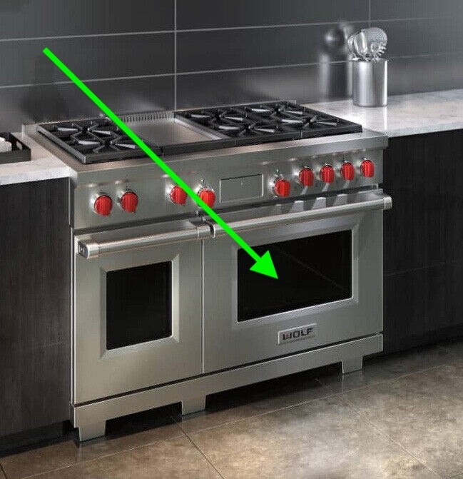 Wolf DF304 DF48 DF60 IR304 Sliding Rack | 30" Side Oven | Genuine ...