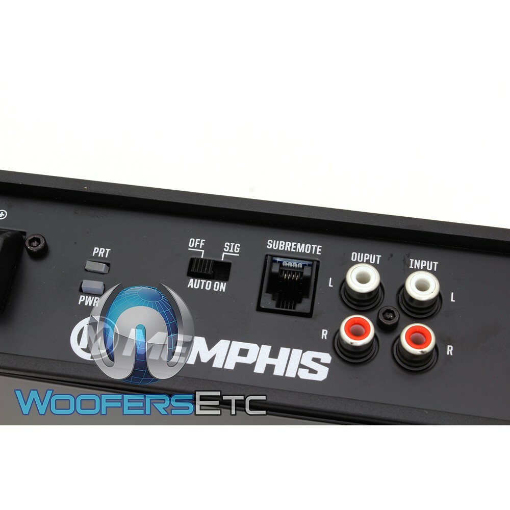 MEMPHIS PRXA1000.1 MONOBLOCK 1000W RMS SUBWOOFERS SPEAKERS BASS ...