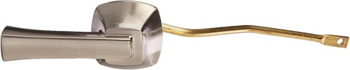 Universal Brushed Nickel Left-Hand Toilet Handle – Easy Install Package ...