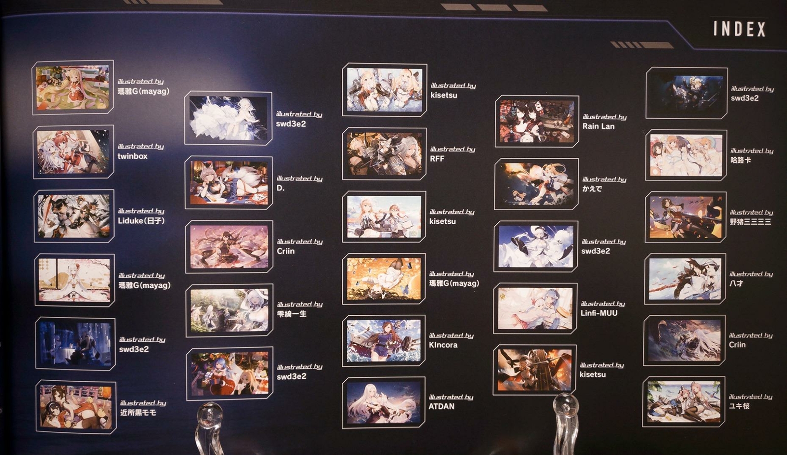 Azur Lane Loading Illustrations Archive Art Book Expedited for sale ...