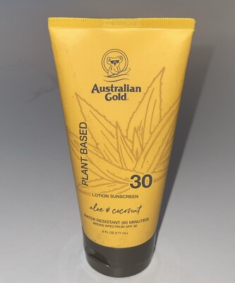 Australian Gold Plant Based Sunscreen SPF 30 (6oz/177ml) | eBay