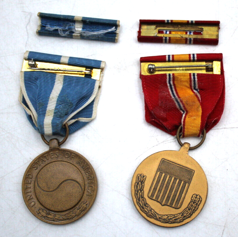 Edward Weisblott NY Korean War Veteran Service Medals Ribbons Patches ...