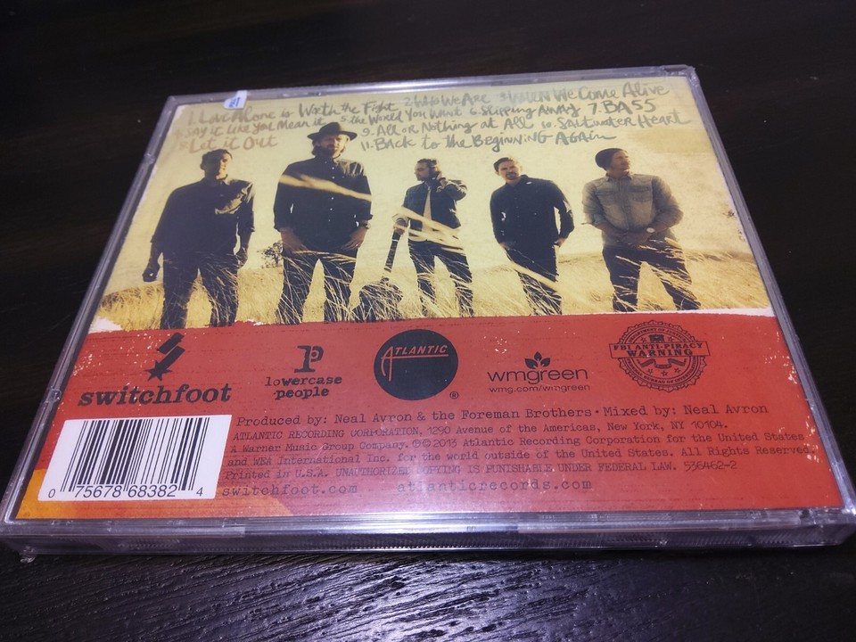 SWITCHFOOT ~ FADING WEST ~ NEW CD 2013 | eBay