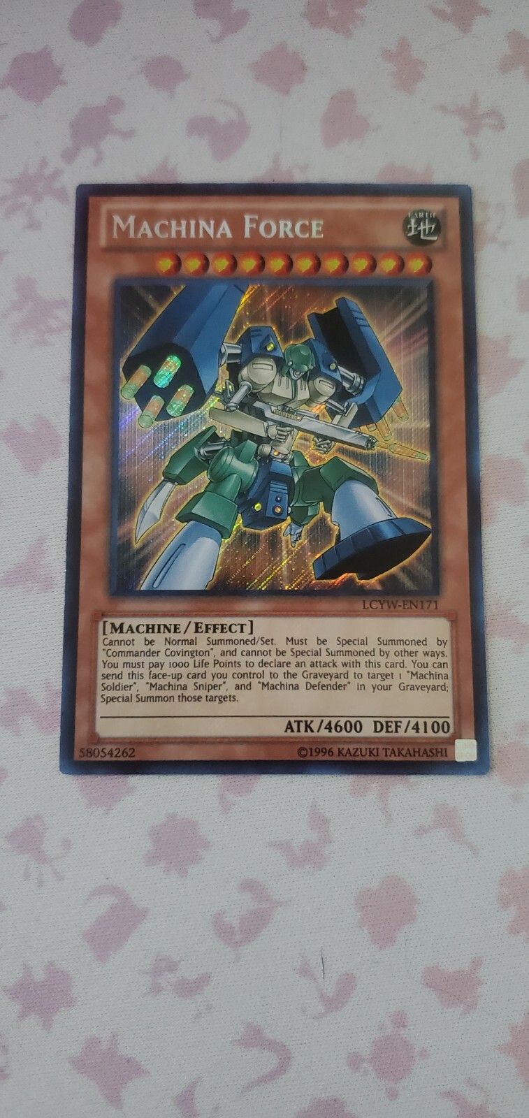 Yu-Gi-Oh! Machina Force - Secret Rare - Unlimited - NM - LCYW-EN171 | eBay