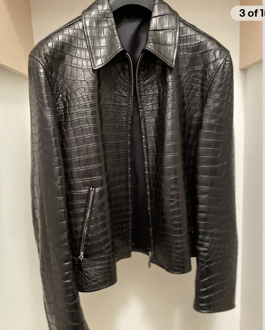 Real Crocodile skins Trim Genuine Python Snake skins Exotic Skins ...