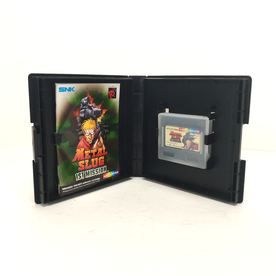 Neo Geo Pocket Color Metal Slug 1st Mission SNK PAL Complete | eBay UK