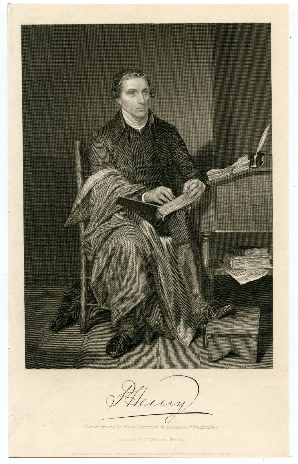 PATRICK HENRY, Revolutionary War/Give me liberty or give me death ...