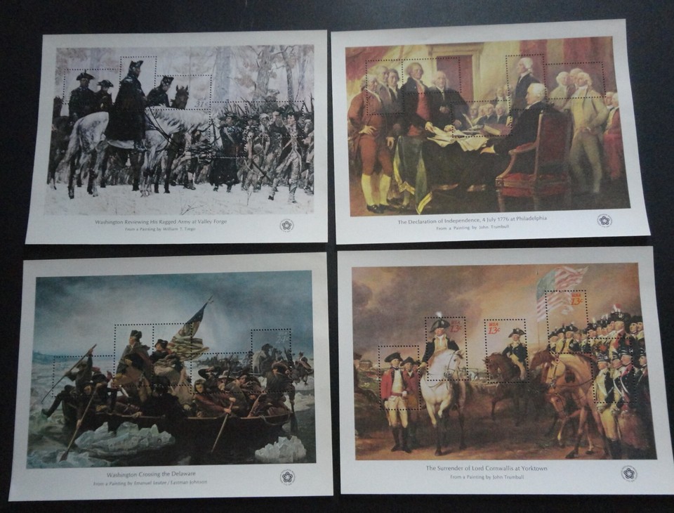 SCOTT #1686-1689 MINT NH 1976 BICENTENNIAL SOUVENIR SHEETS LOT OF (40 ...