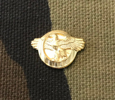 WWII US ARMED FORCES HONORABLE DISCHARGE EMBLEM RUPTURED DUCK LAPEL PIN ...