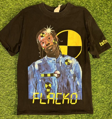ASAP Rocky Testing Flacko Crash Dummy Rap Tee Shirt Size M Black A$AP ...