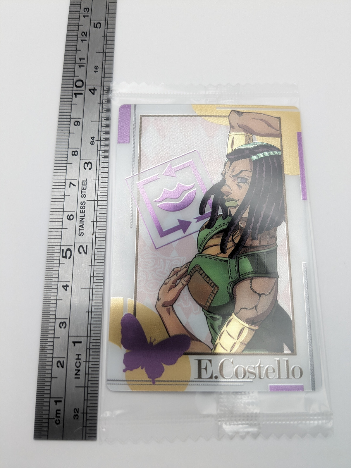 Ermes Costello Kiss wafer card UnOpen JOJO'S BIZARRE ADVENTURE No.02 ...