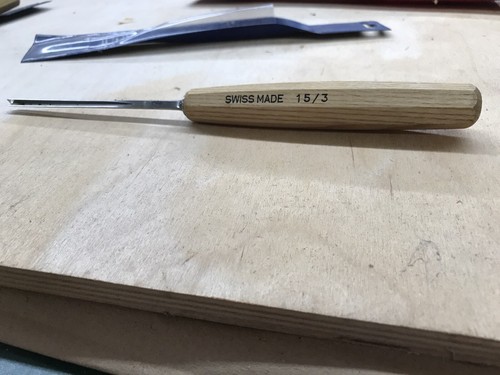 pfeil wood carving tool V Parting 15/3 Used | eBay