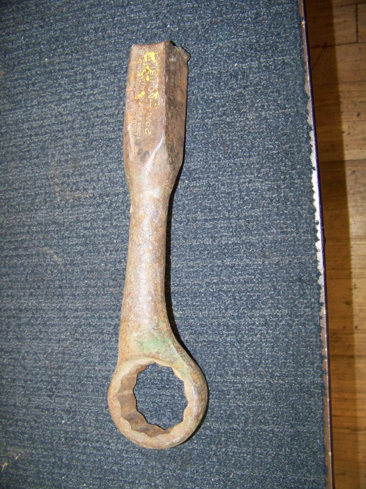 Vintage Williams Striking Slug Wrench Offset 2-3/8 inch SAE 12 Pt #8814 ...