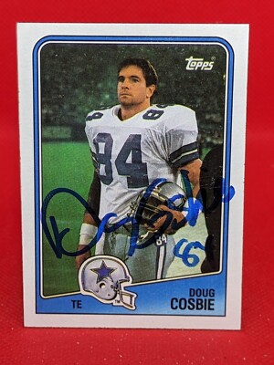 PERSONAL AUTOGRAPH signed on card: Doug Cosbie 1988 Topps #263 | eBay
