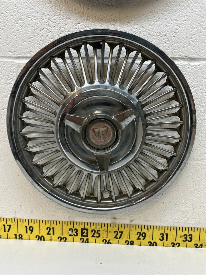 OEM Ford Set of 4 13" spinner wire hubcaps 1963-65 Mustang Falcon ...