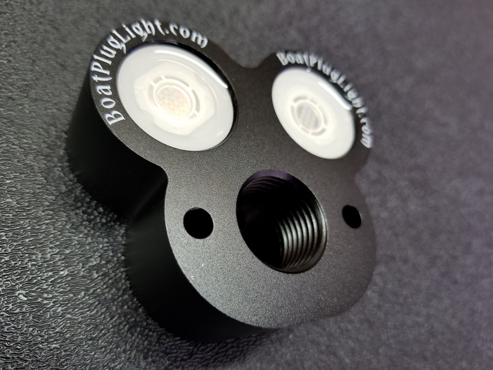 BLUE Acme-2 UNDERWATER LED Boat Transom Plug Drain Light Up To 2400 ...