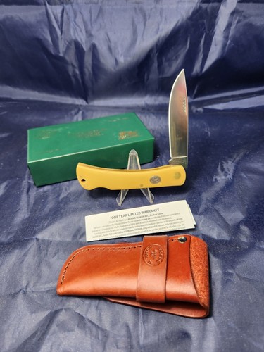 Moore Maker USA 3103 LBB Large Lockback Knife Tan Delrin Handle 2023 ...