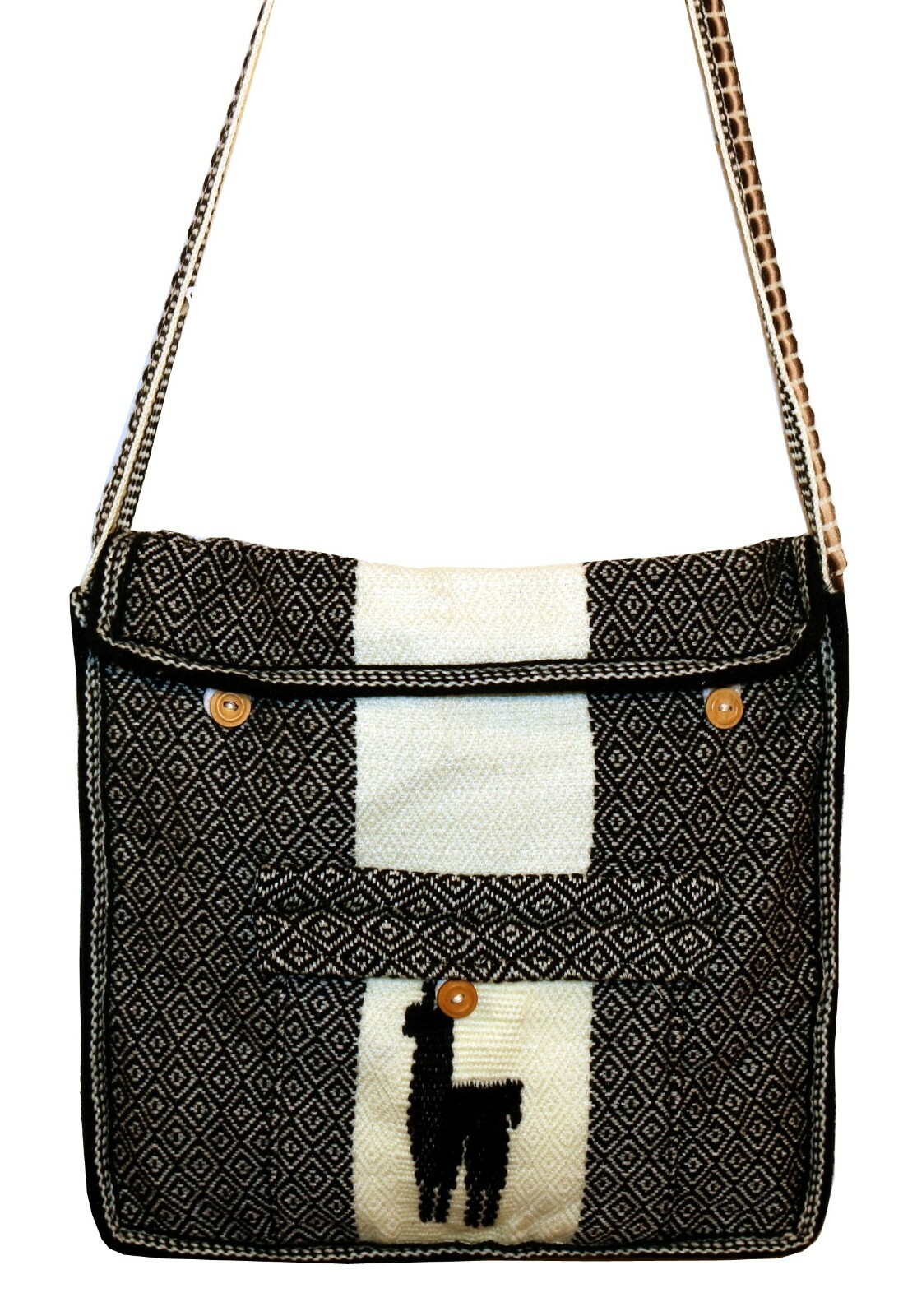 traditionelle Tasche Peru, Umhängetasche Lama Ethno Folklore Inka ...