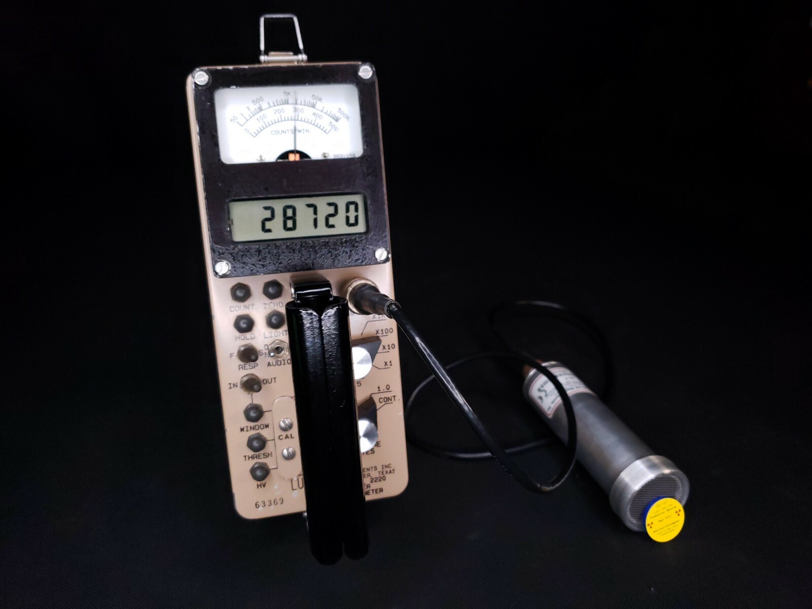 Ludlum 2220 Digital Scaler Ratemeter Geiger Scintillation Counter ...