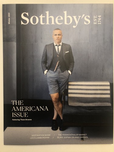 SOTHEBY'S MAGAZINE WINTER 2023 THE AMERICANA ISSUE | eBay