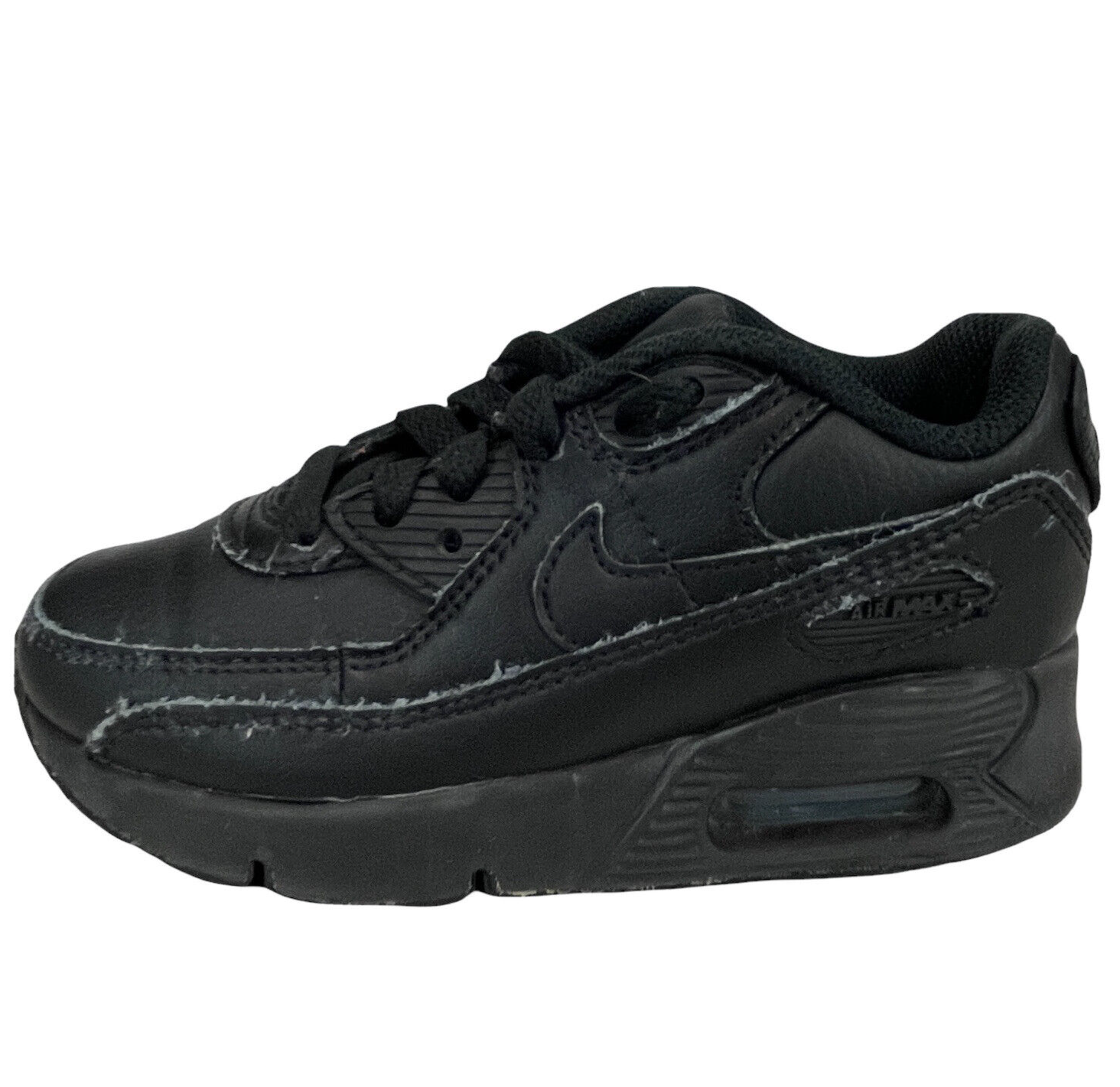 Nike Air Max 90 LTR Kids 11C Black Retro Sneakers CD6867-001 | eBay