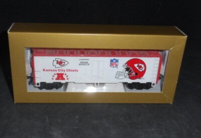 Mantua HO Scale NFL Kansas City Chiefs Super Bowl Champions Freight Car ...