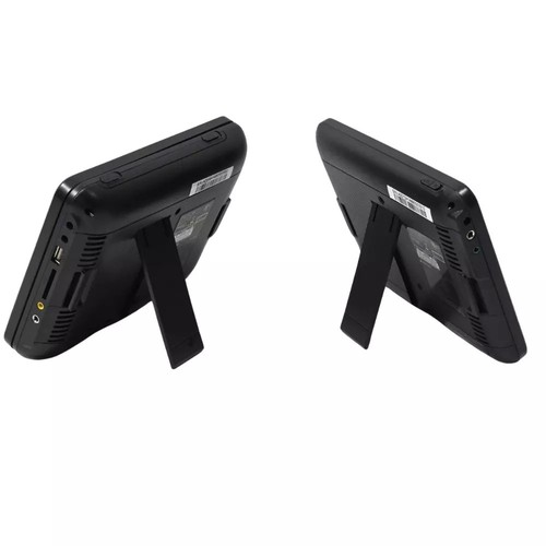 Proscan 7" Dual Screen Portable CD DVD Player w/ SD Card slot, USB port ...