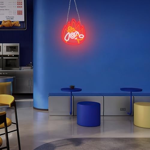 This Is Fine Dog Fire Funny Led Lamp Neon Sign Room Decor. Meme Cute ...