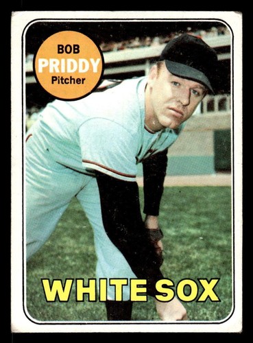 1969 TOPPS BOB PRIDDY 248 VG BASEBALL CHICAGO WHITE SOX | eBay