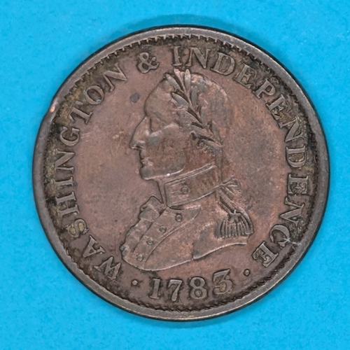 1783 Washington Independence Colonial Coin, Large Bust | eBay
