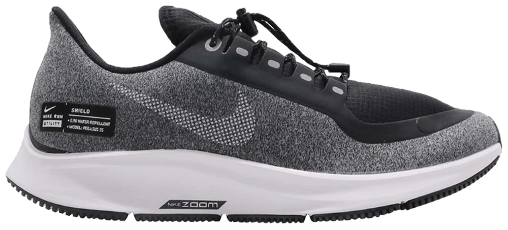 Size 6.5 - Nike Air Zoom Pegasus 35 Run Shield Vast Grey for sale ...