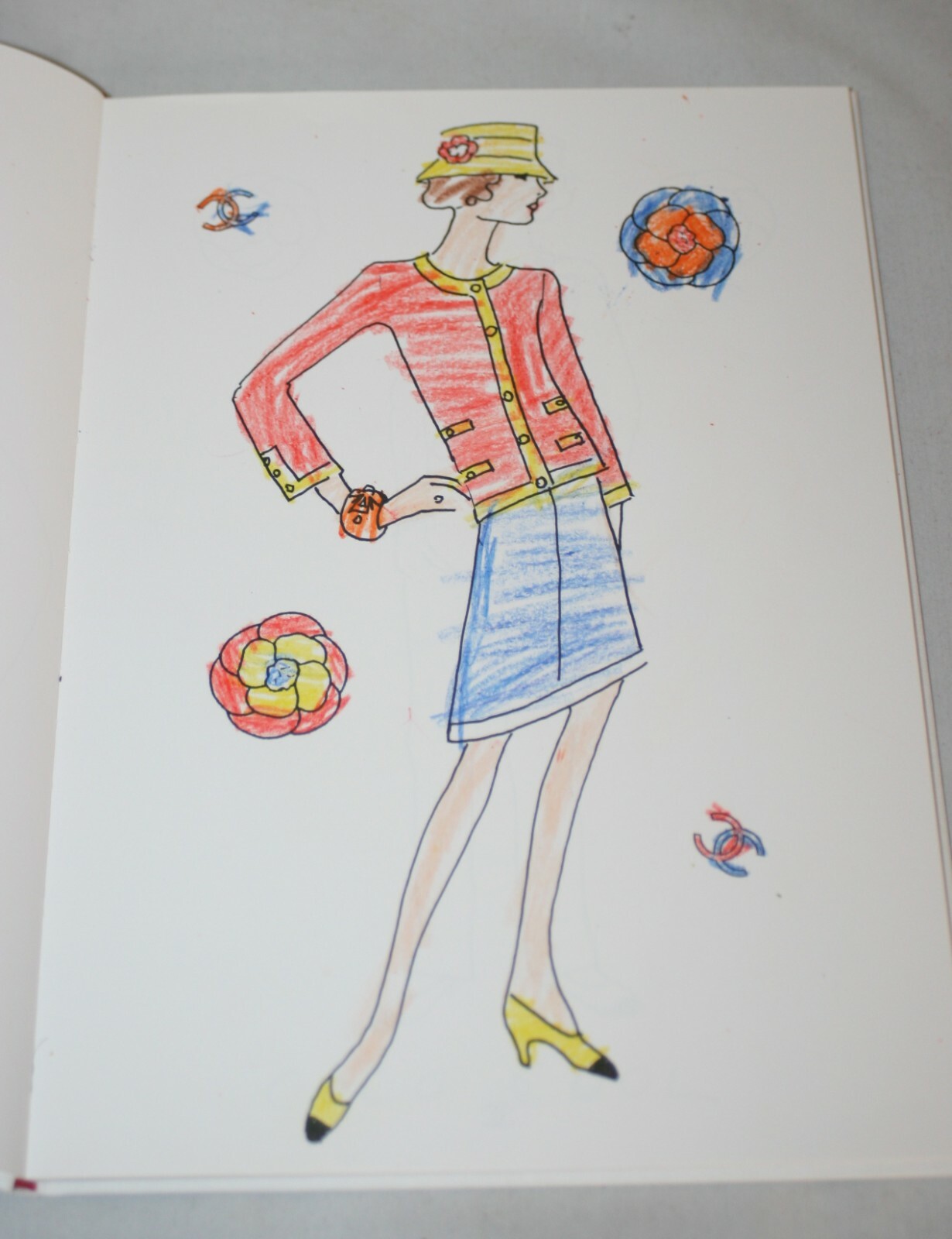 Chanel Children The Coco Chanel Sketchbook Crayons 7 … - Gem