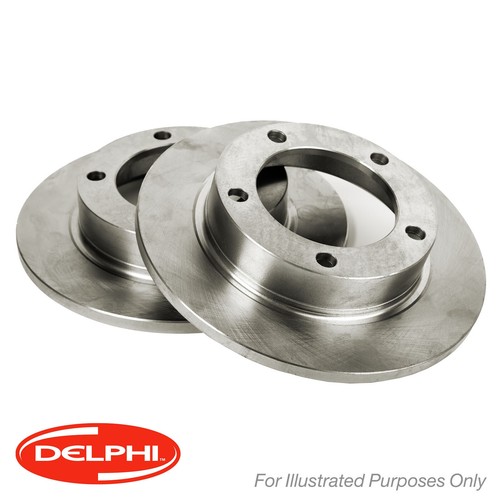 Fits Triumph Spitfire MK4 1.5 Genuine Delphi Front Solid Brake Discs ...